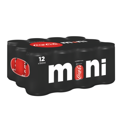 COCA COLA ZERO MINI BLIK 12X15CL - Prik en Tik Zele