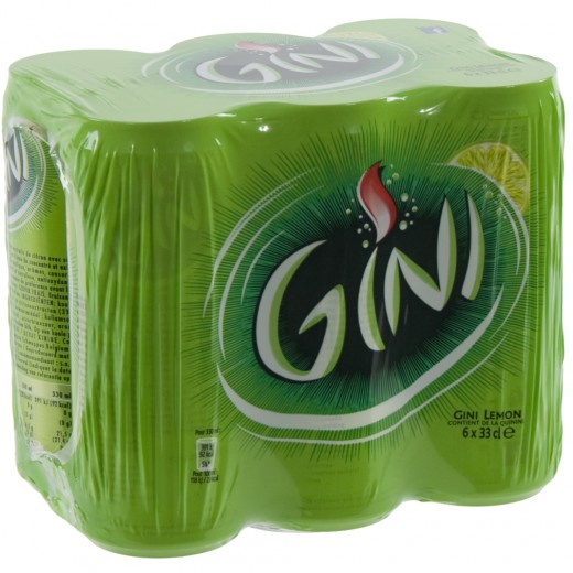GINI LEMON BLIK 6X33CL - Prik en Tik Zele